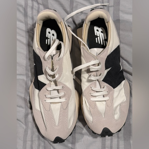 New Balance | Shoes | New Balance Black And Cream Sneakers | Poshmark
